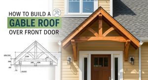 How to Build a Gable Roof Over Front Door: Step-by-Step Guide for ...
